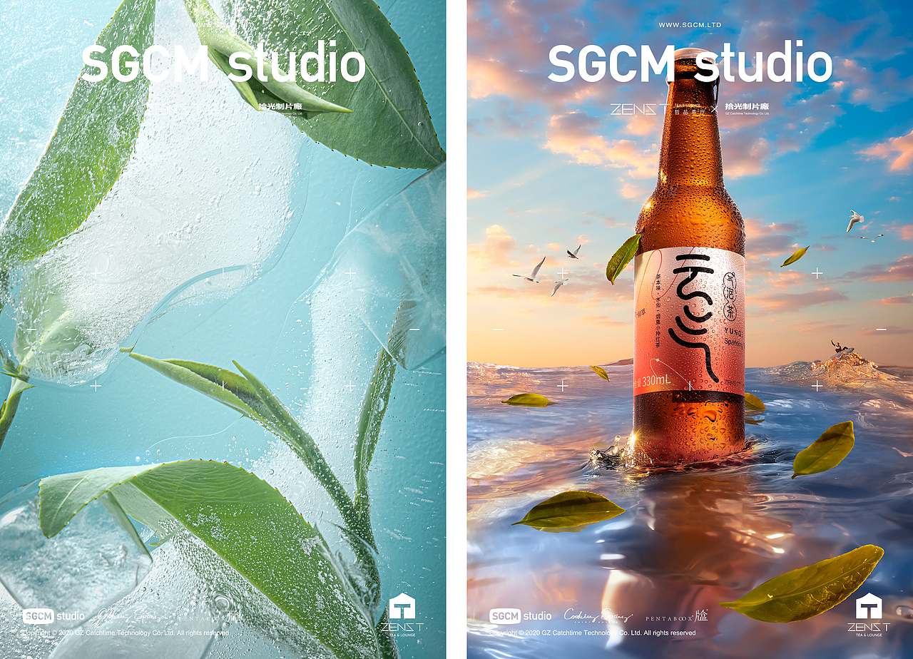 茶饮品牌视频 | 哲品云气茶 X SGCM 拾光制片廠_拾光传媒-站酷ZCOOL