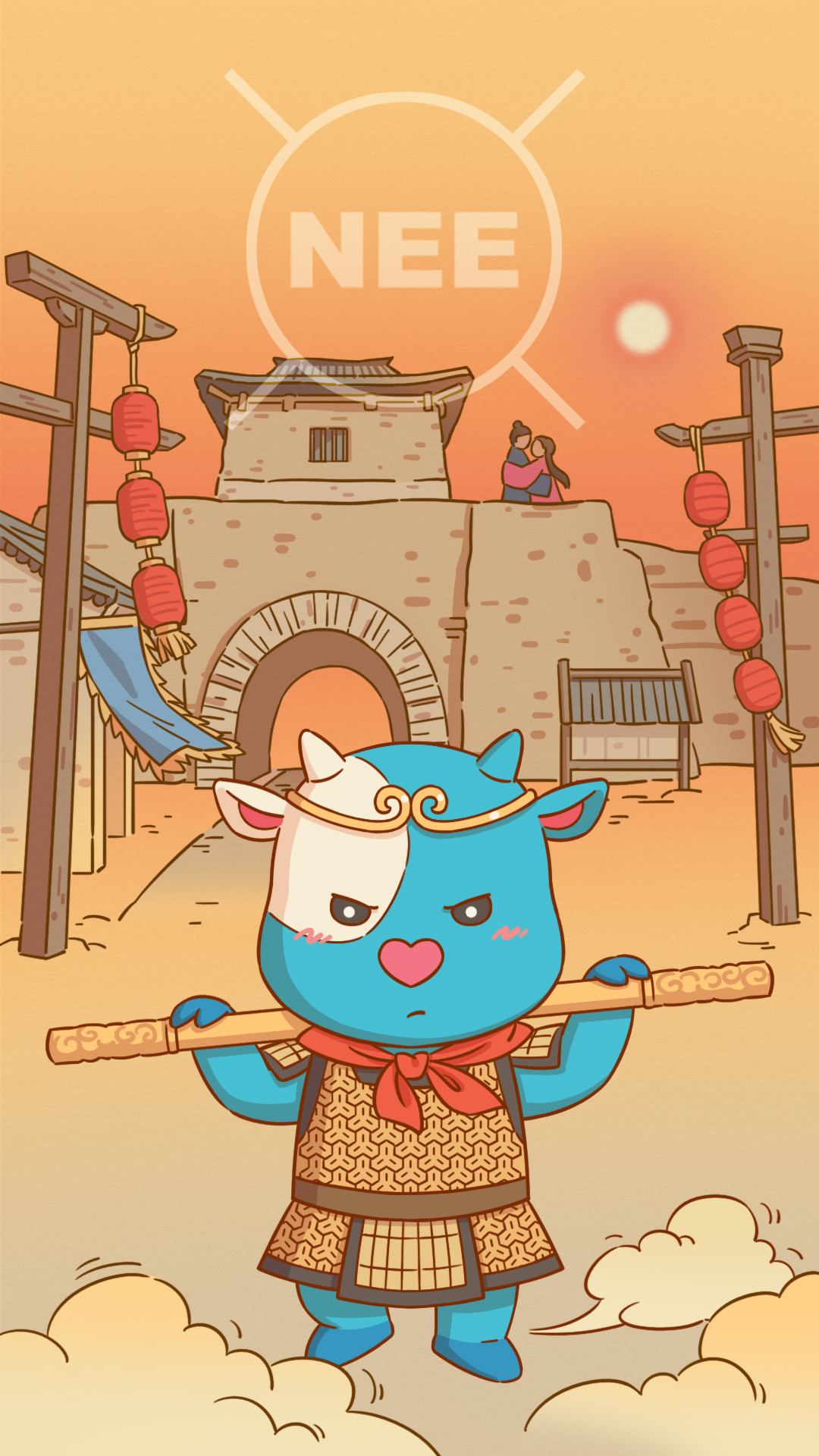 简爱酸奶节日系列 #IP #海报_雷尼Nee-站酷ZCOOL