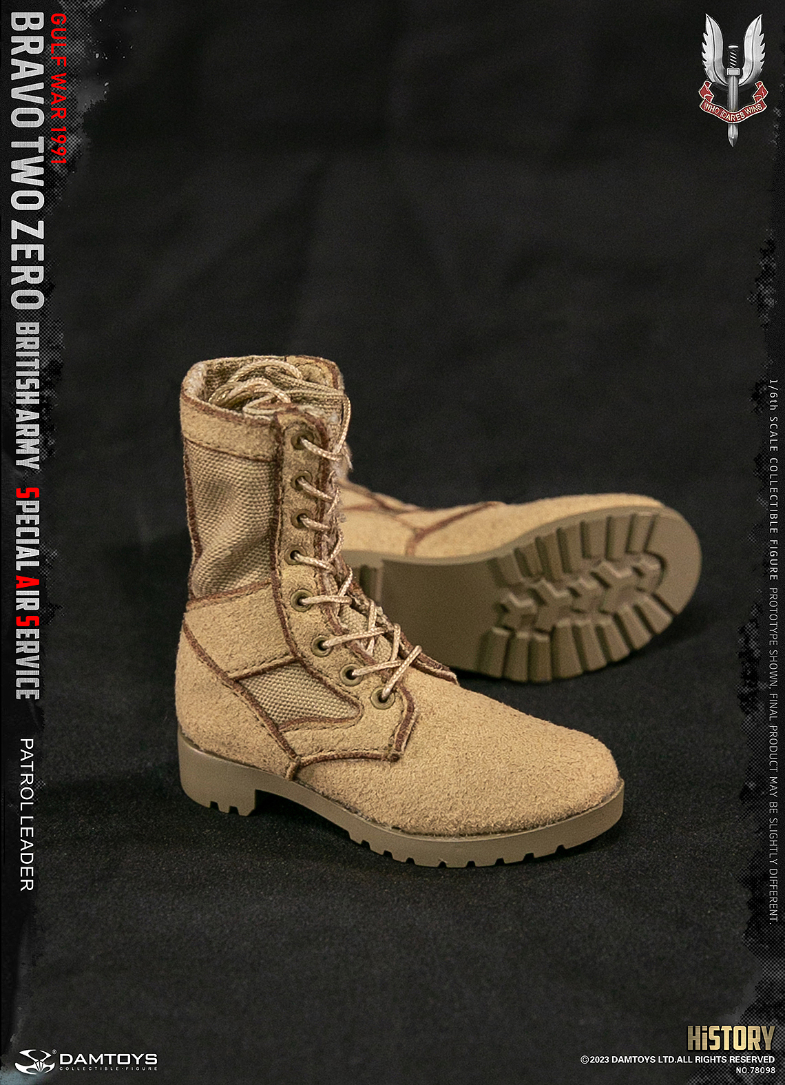 “代号B 2 0”英国陆军特种空勤团(SAS)巡逻侦察队队长_DAMTOYS-站酷ZCOOL