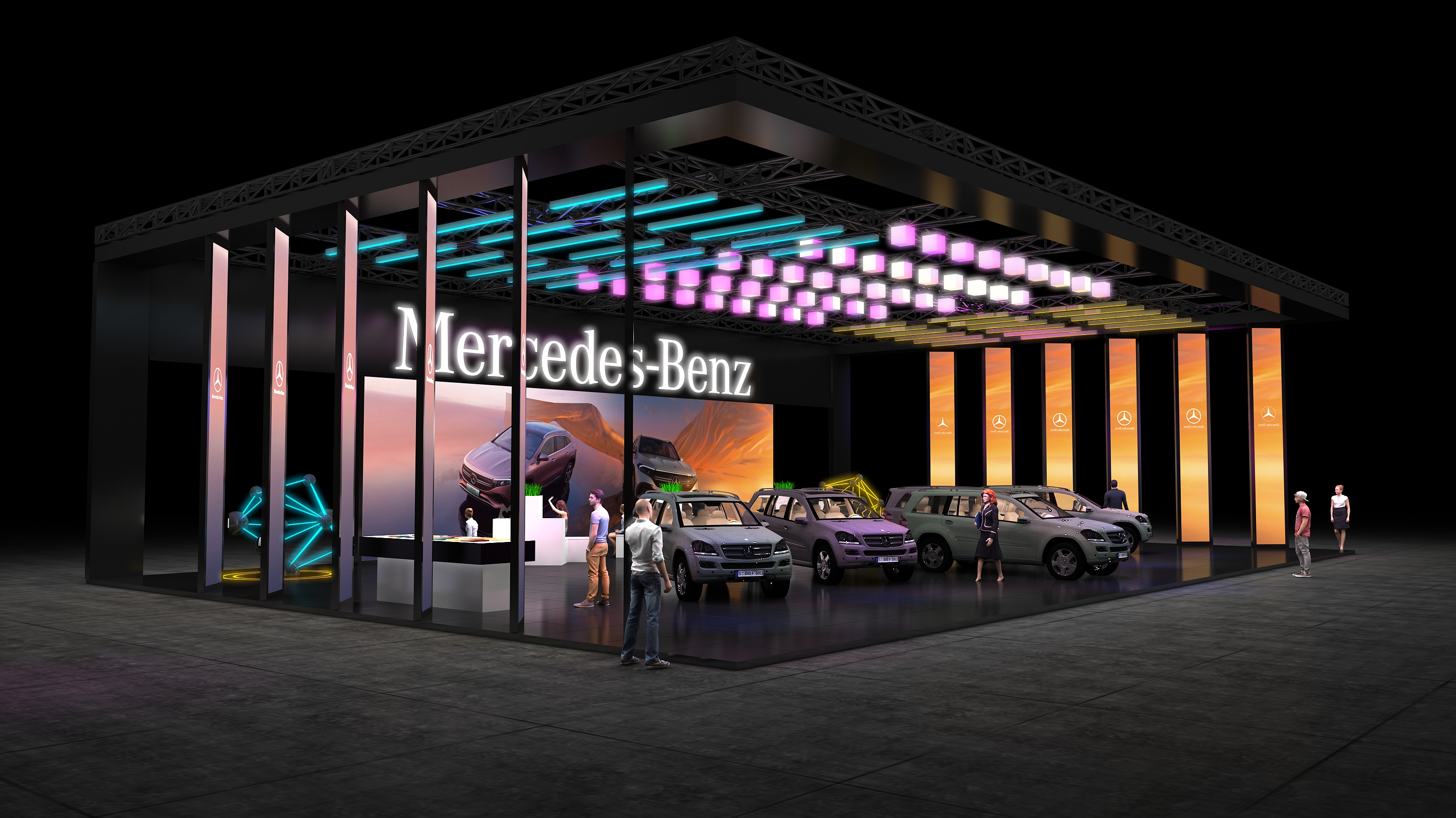 奔驰-意大利展_LIEMU-站酷ZCOOL