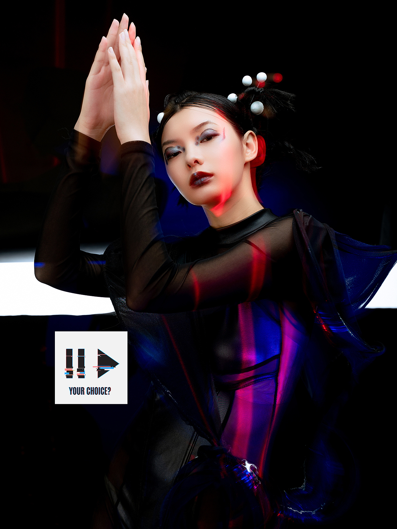 赛博朋克·故障风 _摄影师大麦-站酷ZCOOL