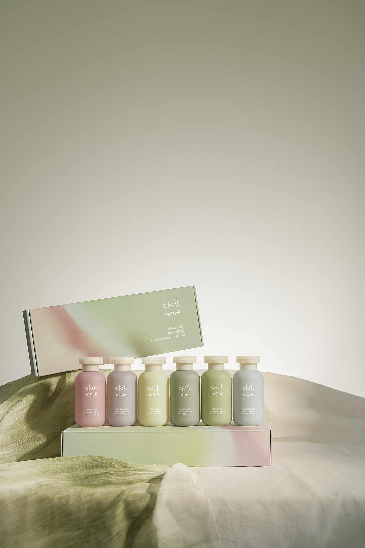 chillmore且悠｜沐浴露小礼盒_未可waywake-站酷ZCOOL