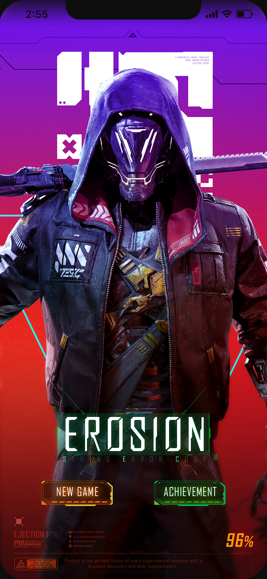 《Erosion》Game UI Design_无影人-站酷ZCOOL