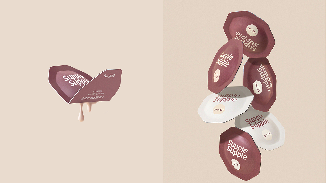 SUPPLE美妆品牌舒朴全案设计_RADStudio-站酷ZCOOL
