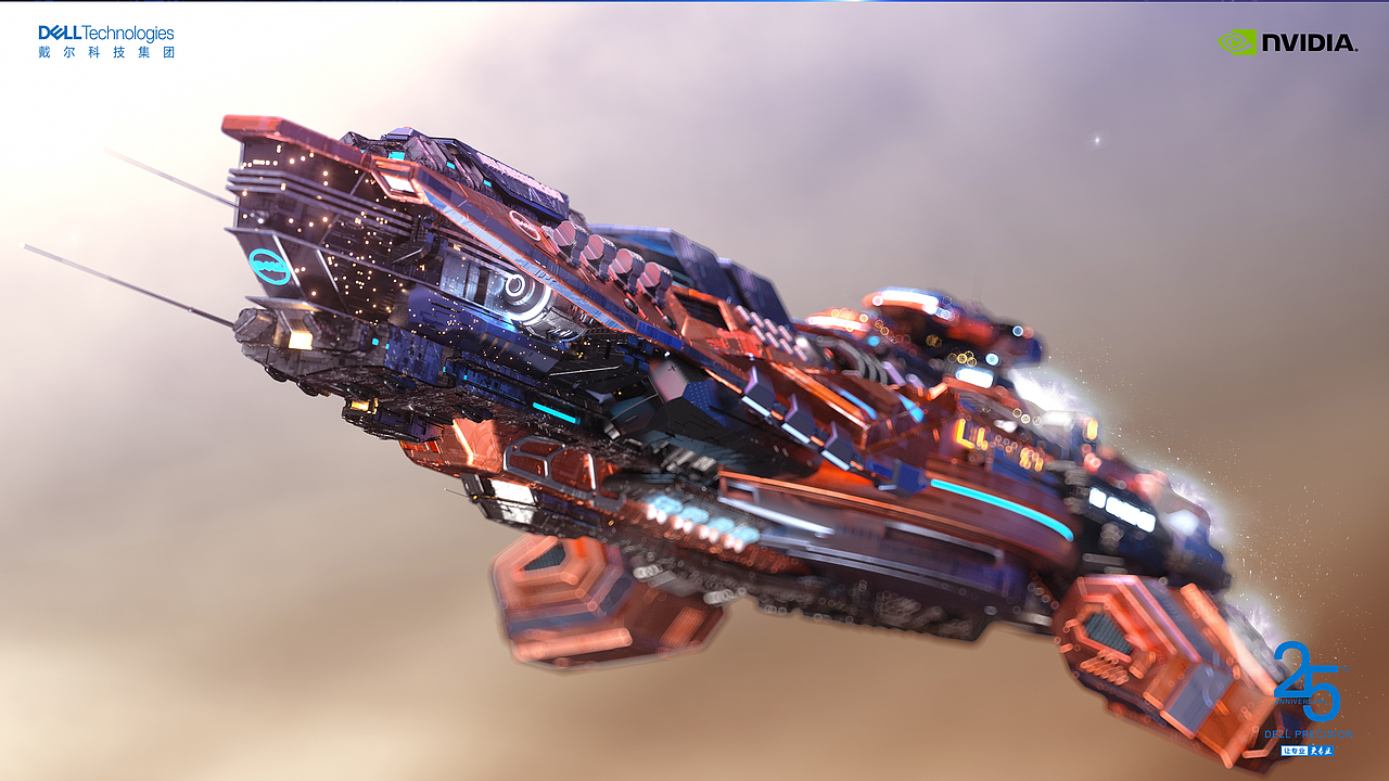 [ DELL PRECISION 2047 ] & INFINITE极跃号_科幻者Mr丶JF-站酷ZCOOL