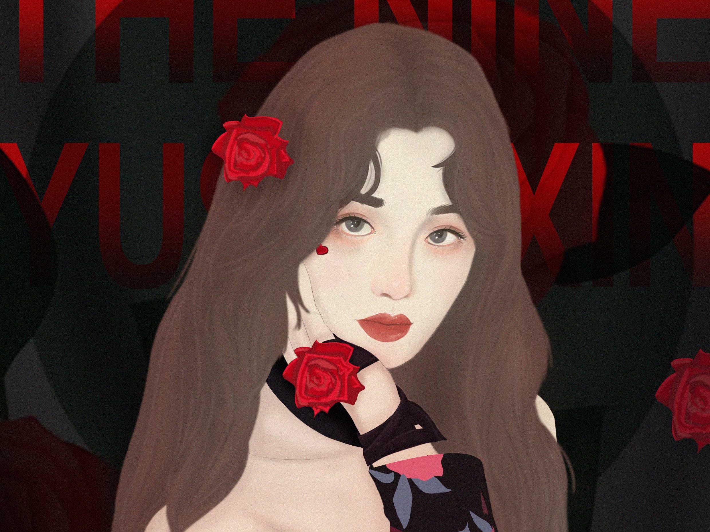 虞书欣美美照第三弹终于来了_Semona_蕾蕾-站酷ZCOOL