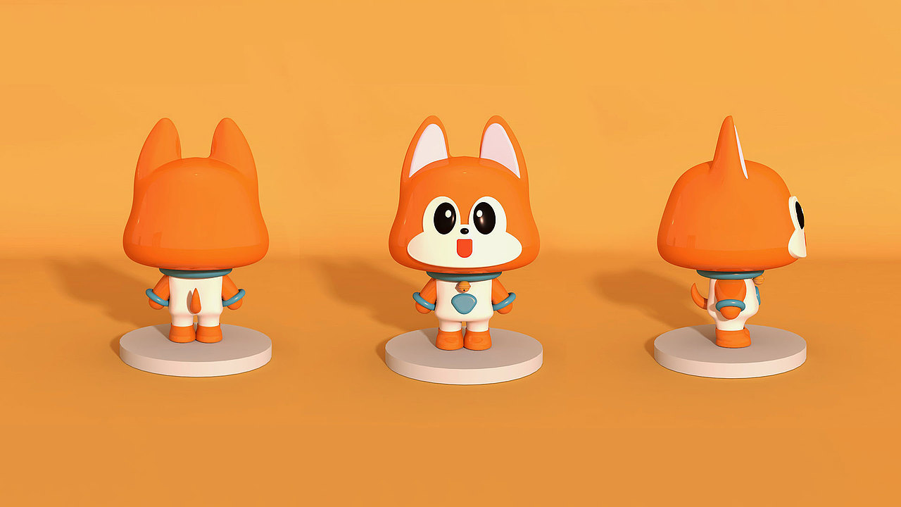 C4D IP建模|handicraft|Model Kits/toys|点点搞设计_Copy作品-站酷ZCOOL