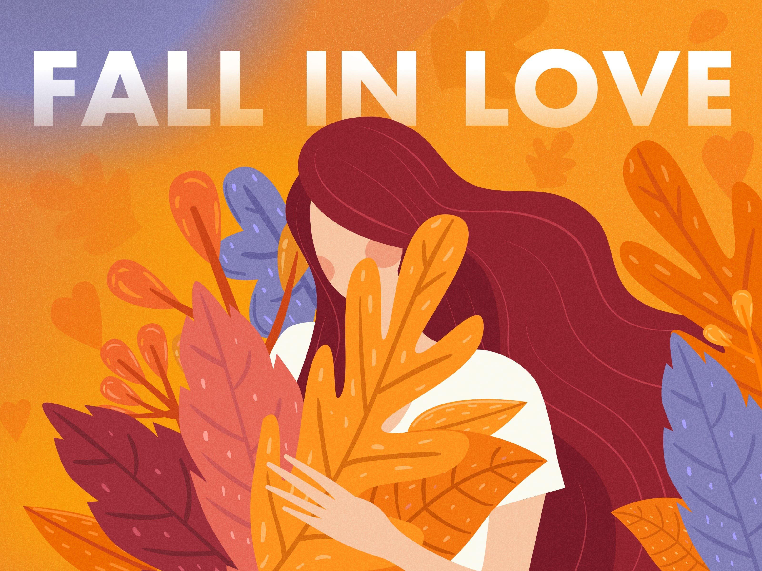 Fall in Love_吃饼干吗_-站酷ZCOOL