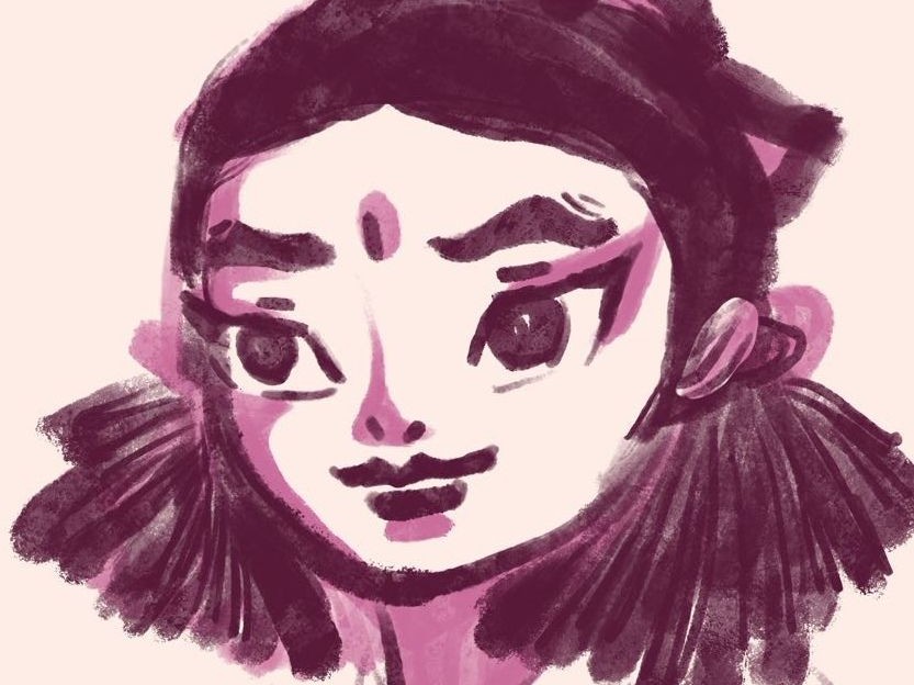 客户说这个头像不够漂亮_画画的chloe-站酷ZCOOL