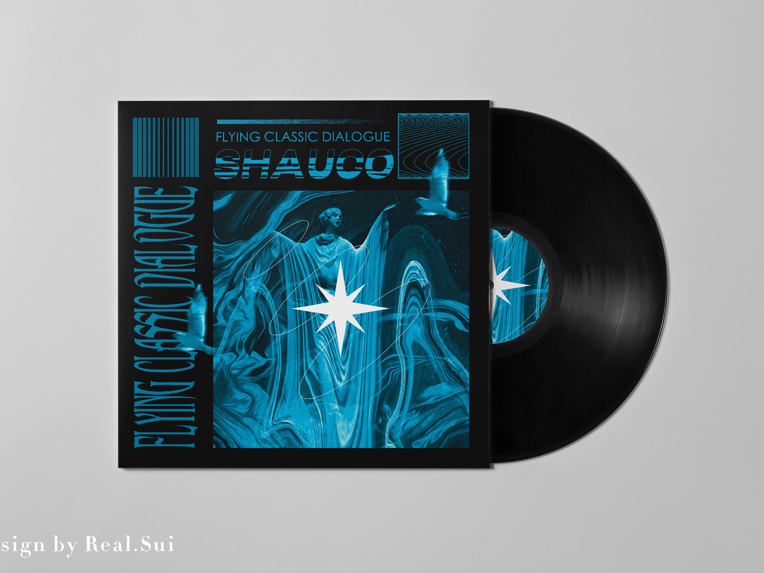 《Flying Classic Dialogue》——SHUACO 音乐封面设计_RayraySu-站酷ZCOOL