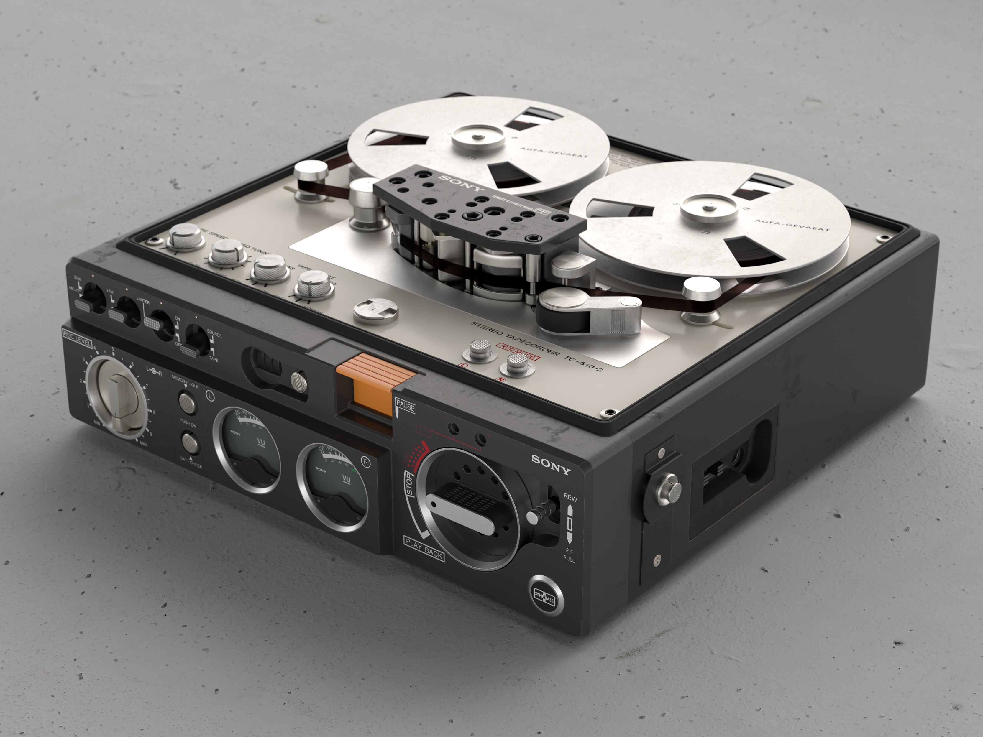 一次练习 - 「SONY TC-5550-2」_zLLll1-站酷ZCOOL