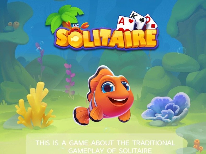 solitaire fish 欧美风格小游戏概念设计合集_王的沙发-站酷ZCOOL