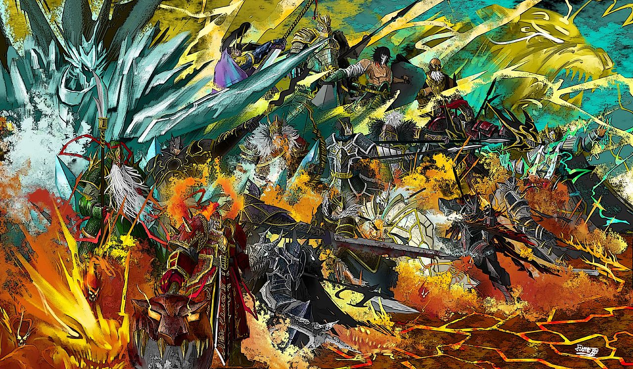 镇魂街同人_Flame守夜人-站酷ZCOOL