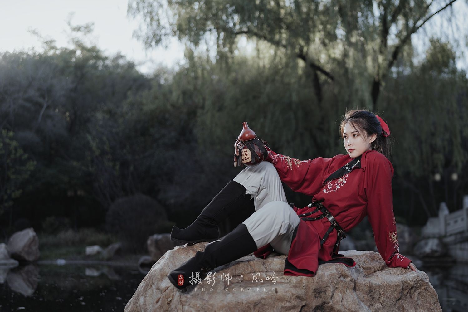 红衣女侠走天涯_广陵散429-站酷ZCOOL