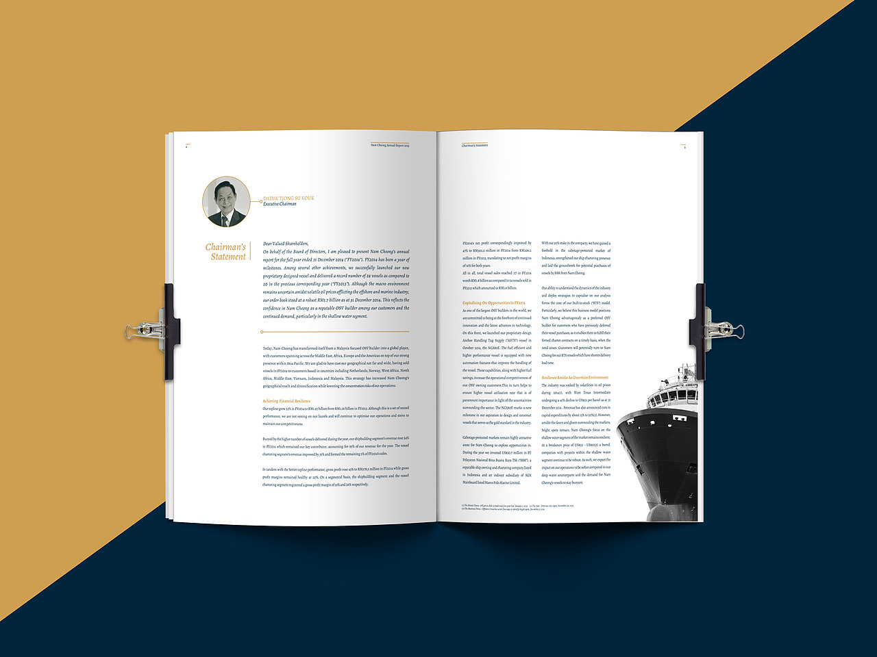 Nam Cheong Annual Report 2015 [proposal #2]_林影-站酷ZCOOL