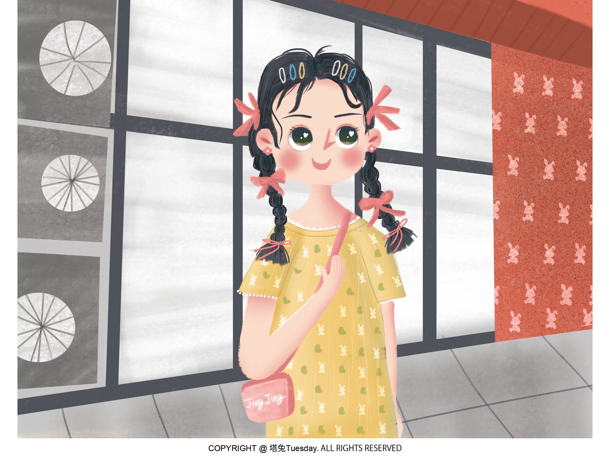 威海餐饮《高基伍》商业插画_马春宇MCY-站酷ZCOOL