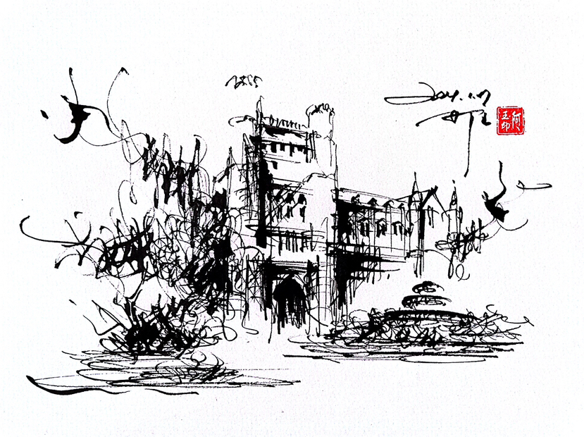 水墨丹青_阿王速写-站酷ZCOOL