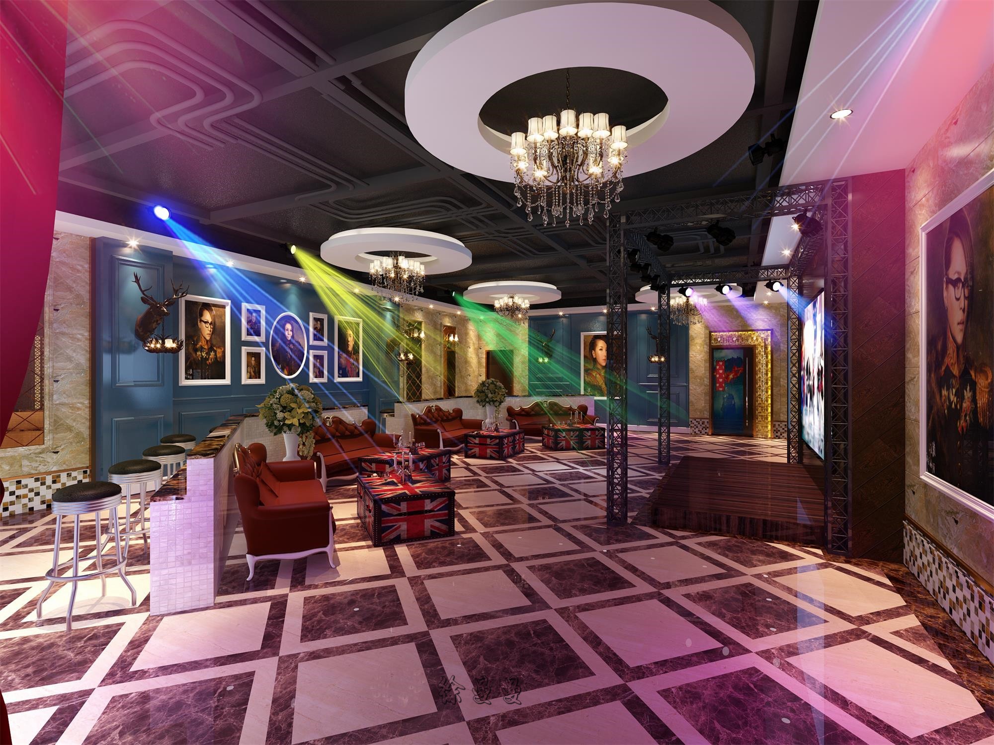 KTV——心灵与音乐碰撞的天地！_XU徐曼曼-站酷ZCOOL