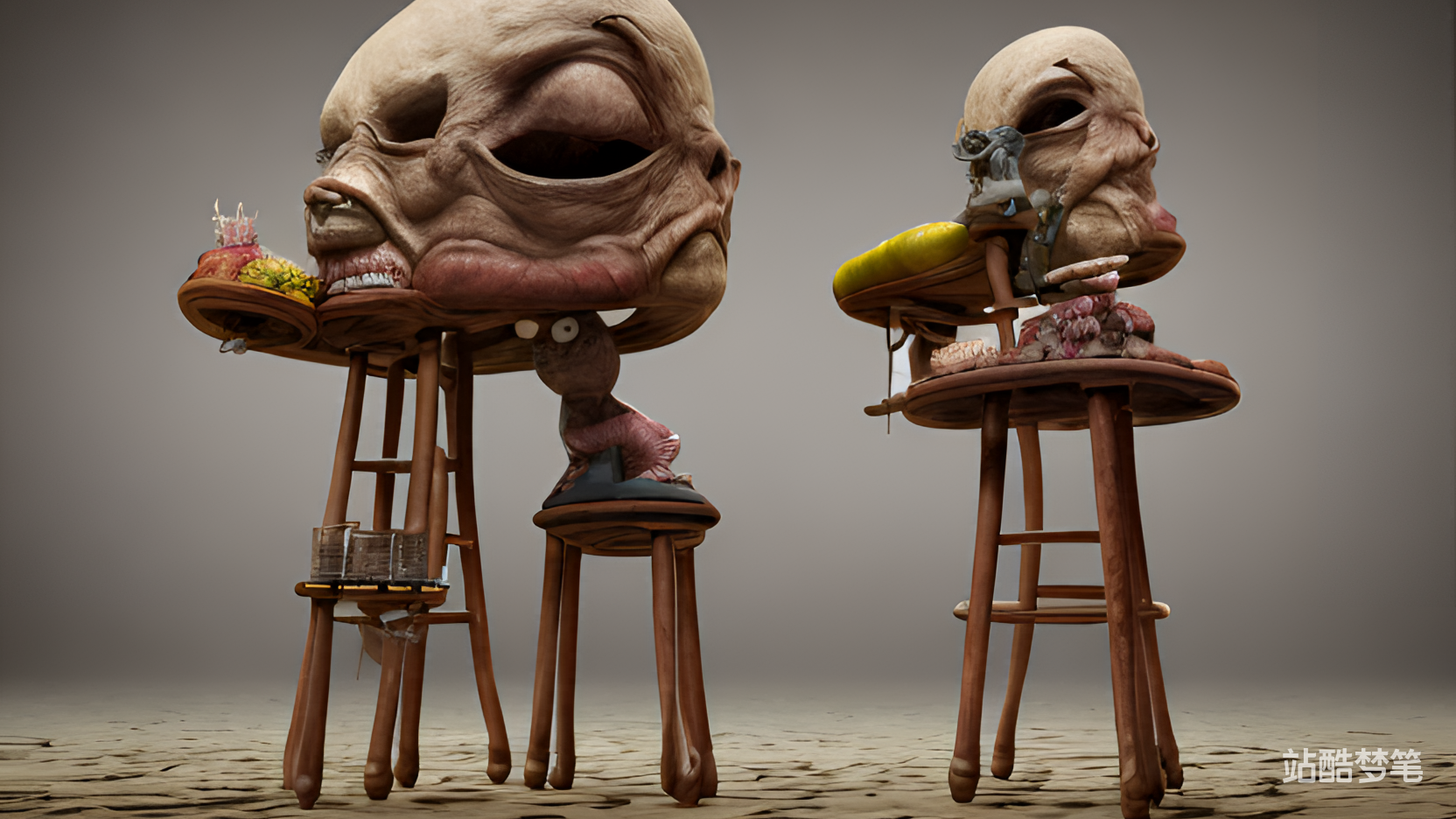 #站酷梦笔#Tommy jakye，吃大便，超现实_ZCyuanhang吧-站酷ZCOOL