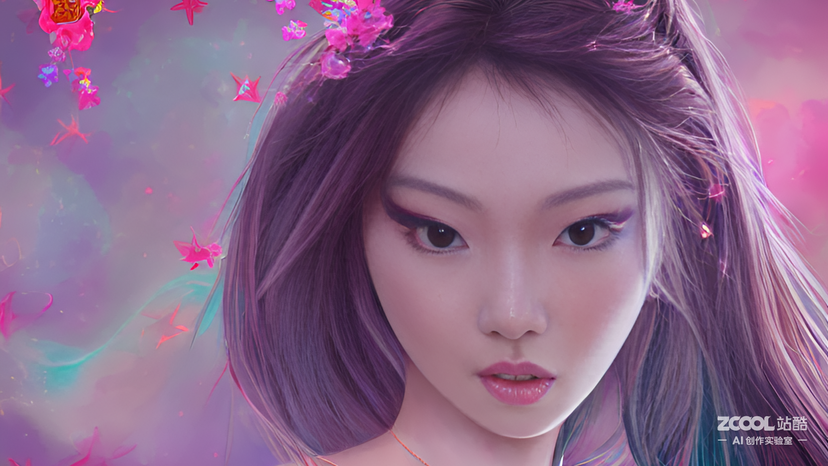 #AI创作实验室#女明星_Z50492688-站酷ZCOOL