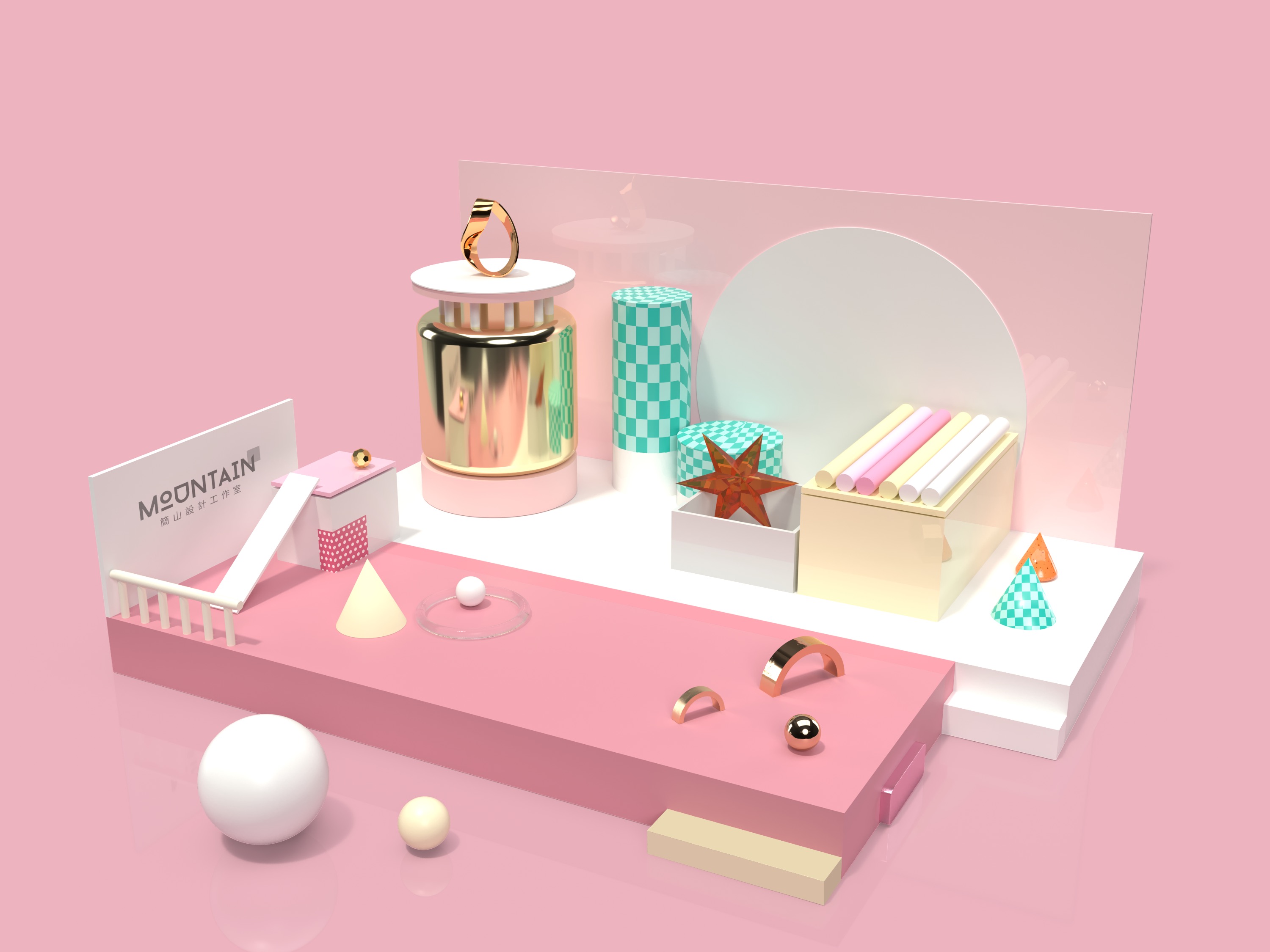 Adobe Dimension 试用练习_优加品牌工作室-站酷ZCOOL