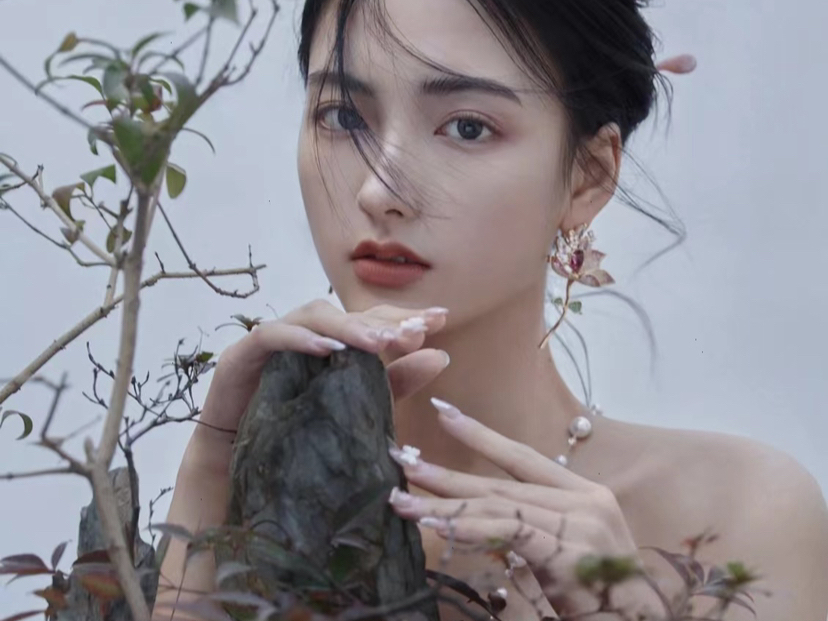 古风美女：琉璃_SET韩国模特-站酷ZCOOL