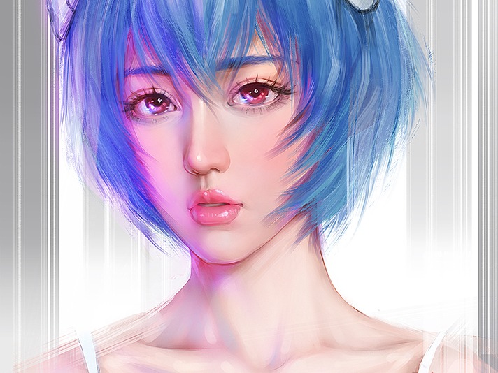 厚涂人像_热血筷子luan-站酷ZCOOL