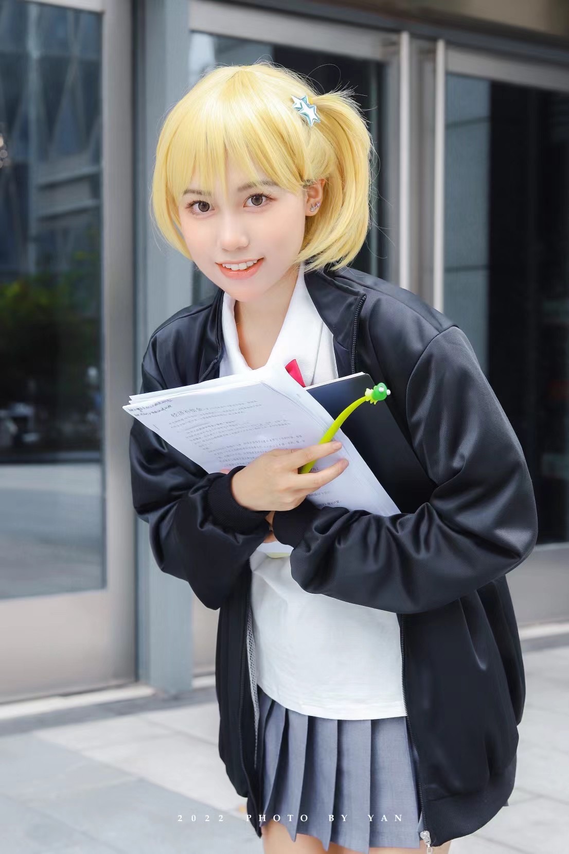 人像拍摄｜《排球少年》谷地仁花 cos_等等再醒-站酷ZCOOL