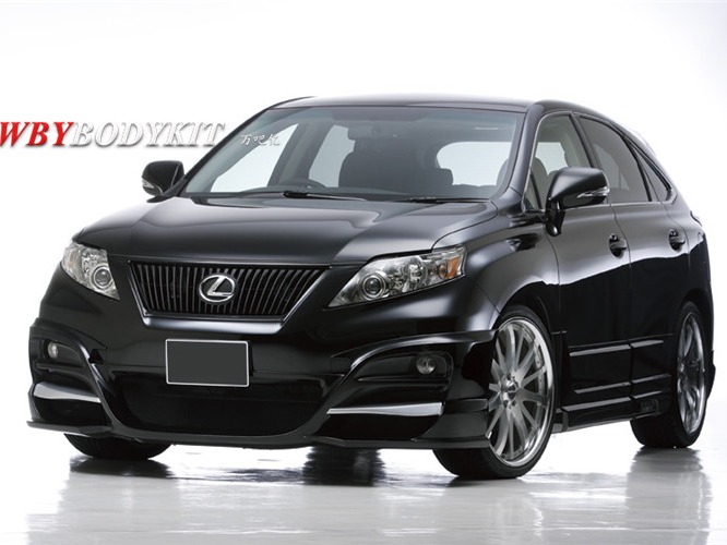 09-11雷克萨斯RX350/450h改装WALD大小包围凌志前唇_WBYBODYKIT-站酷ZCOOL