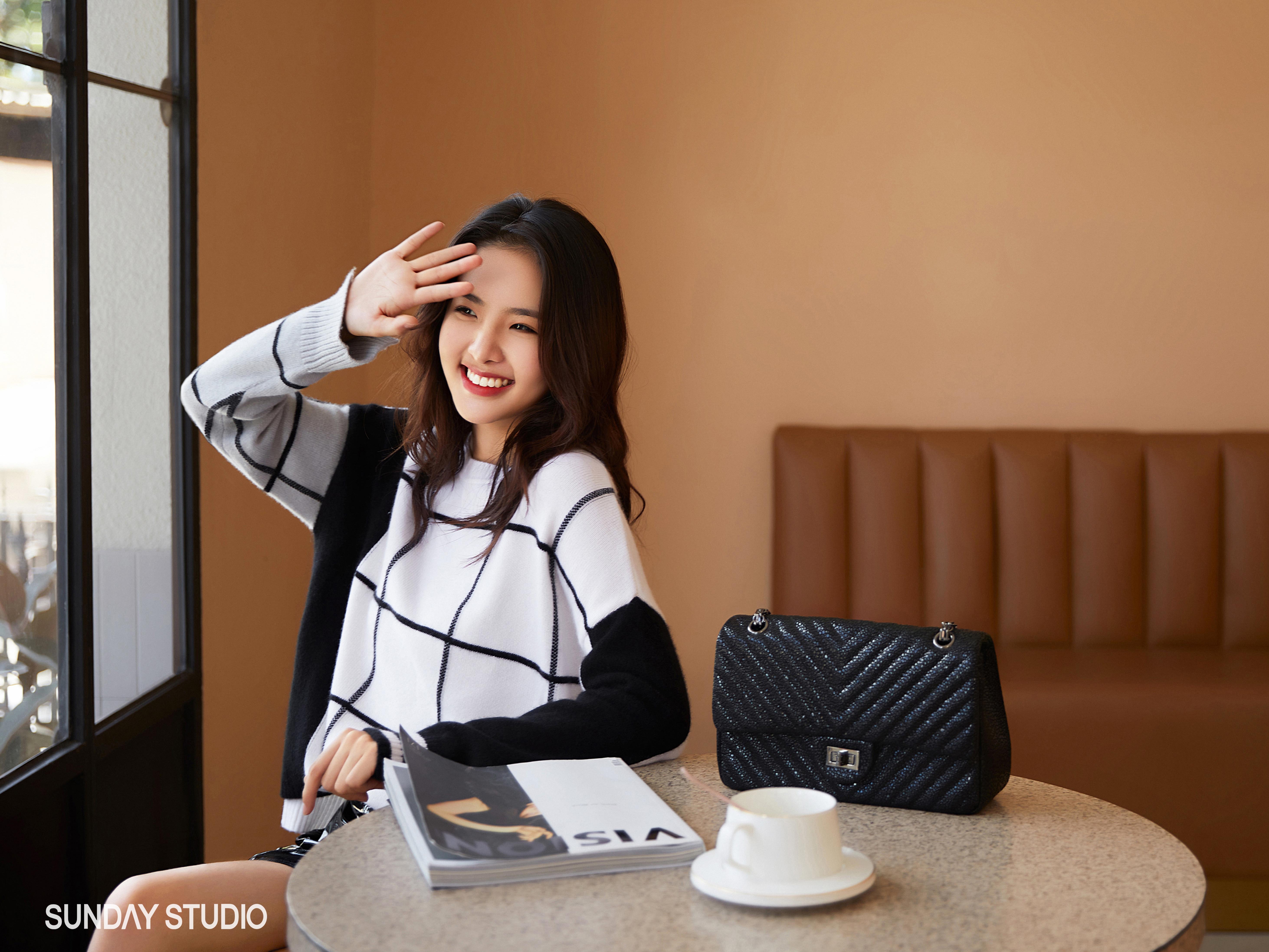 爱笑女孩的TEA TIME_尚帝摄影-站酷ZCOOL