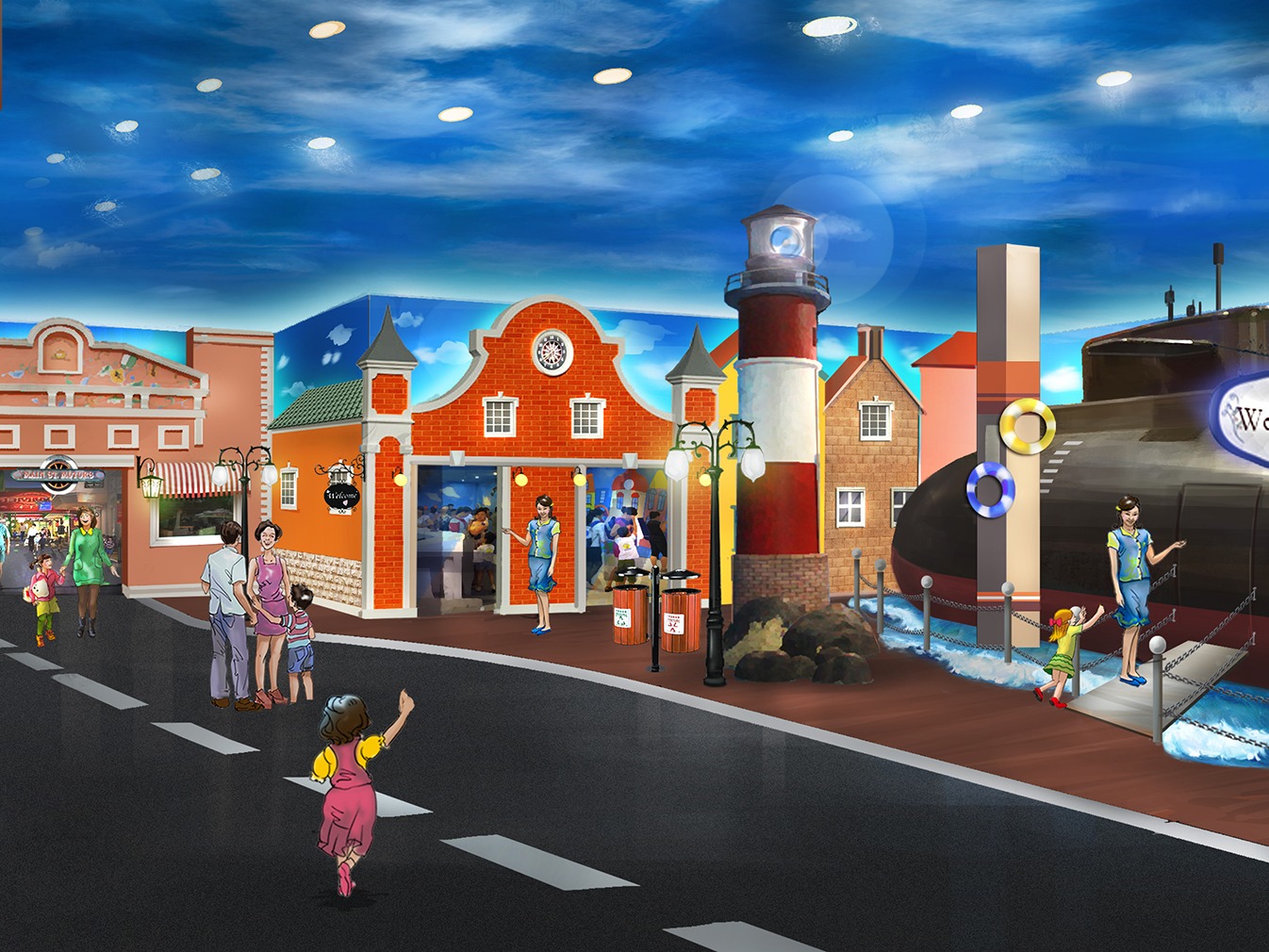 室内乐园-儿童职业体验馆_概念引擎-站酷ZCOOL