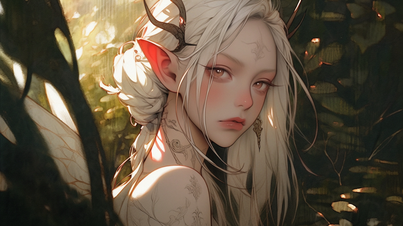 关于Ai｜《精灵》_ks_安泽-站酷ZCOOL