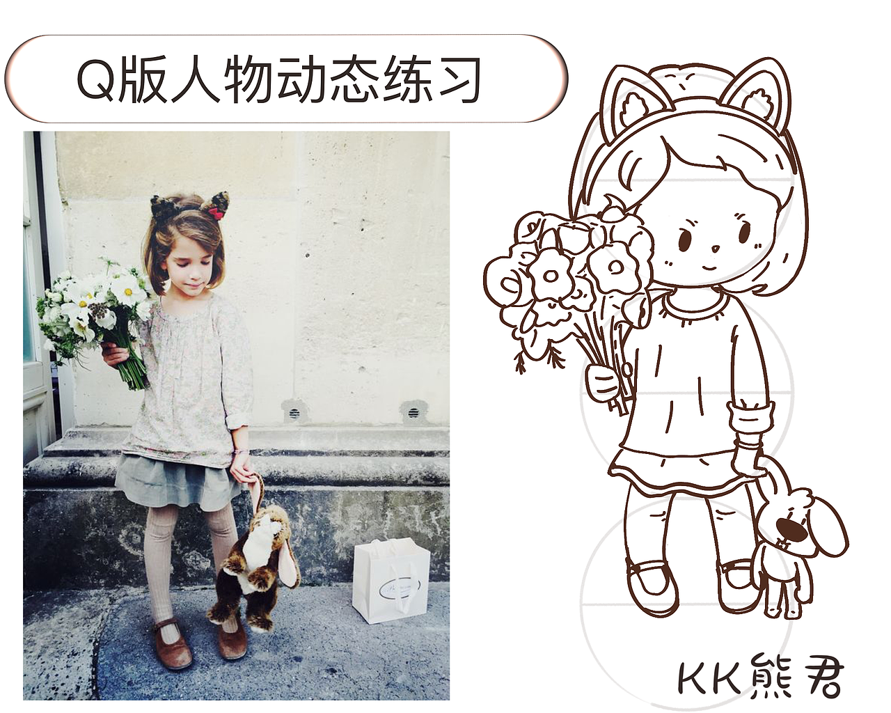 Q版人物动态练习_KK熊君-站酷ZCOOL