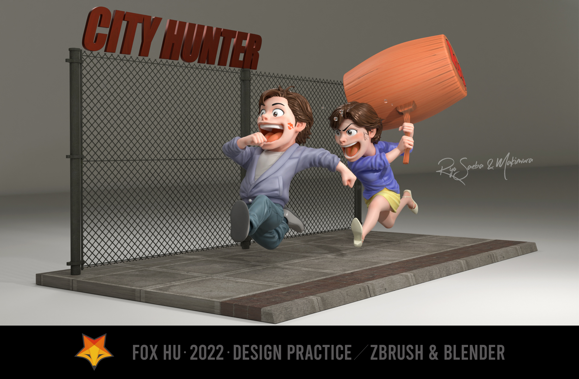 CITY HUNTER 城市猎人_dmfox-站酷ZCOOL