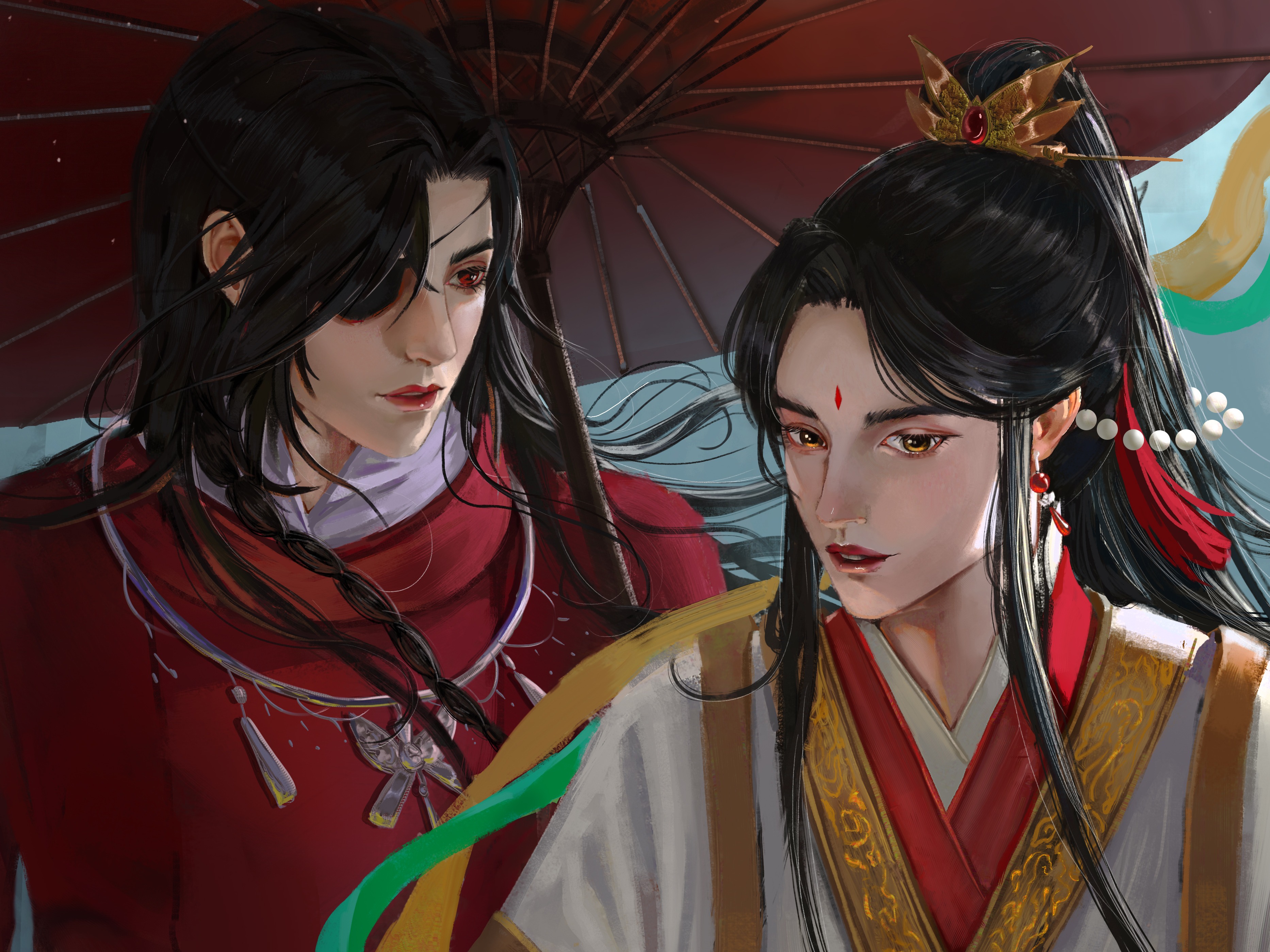 天官赐福_亿堆堆的堆堆-站酷ZCOOL