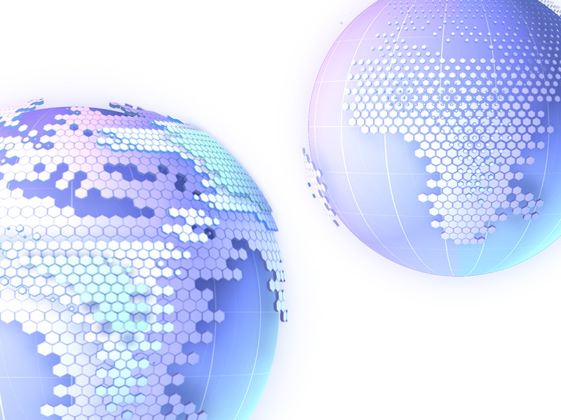 [ Hexagon Earth ]_After Effects的3D实验_Kebot-站酷ZCOOL