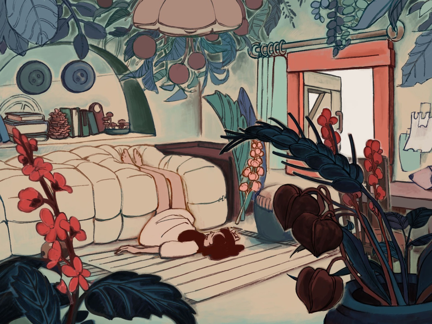 背景-阿莉埃蒂的小屋_DING_C-站酷ZCOOL