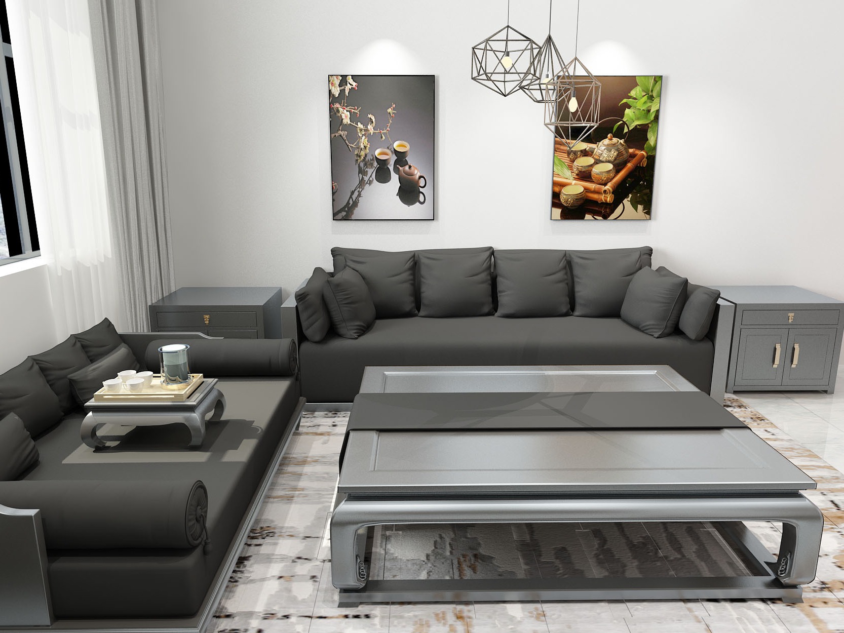 沙发效果图_LG_乐乐-站酷ZCOOL