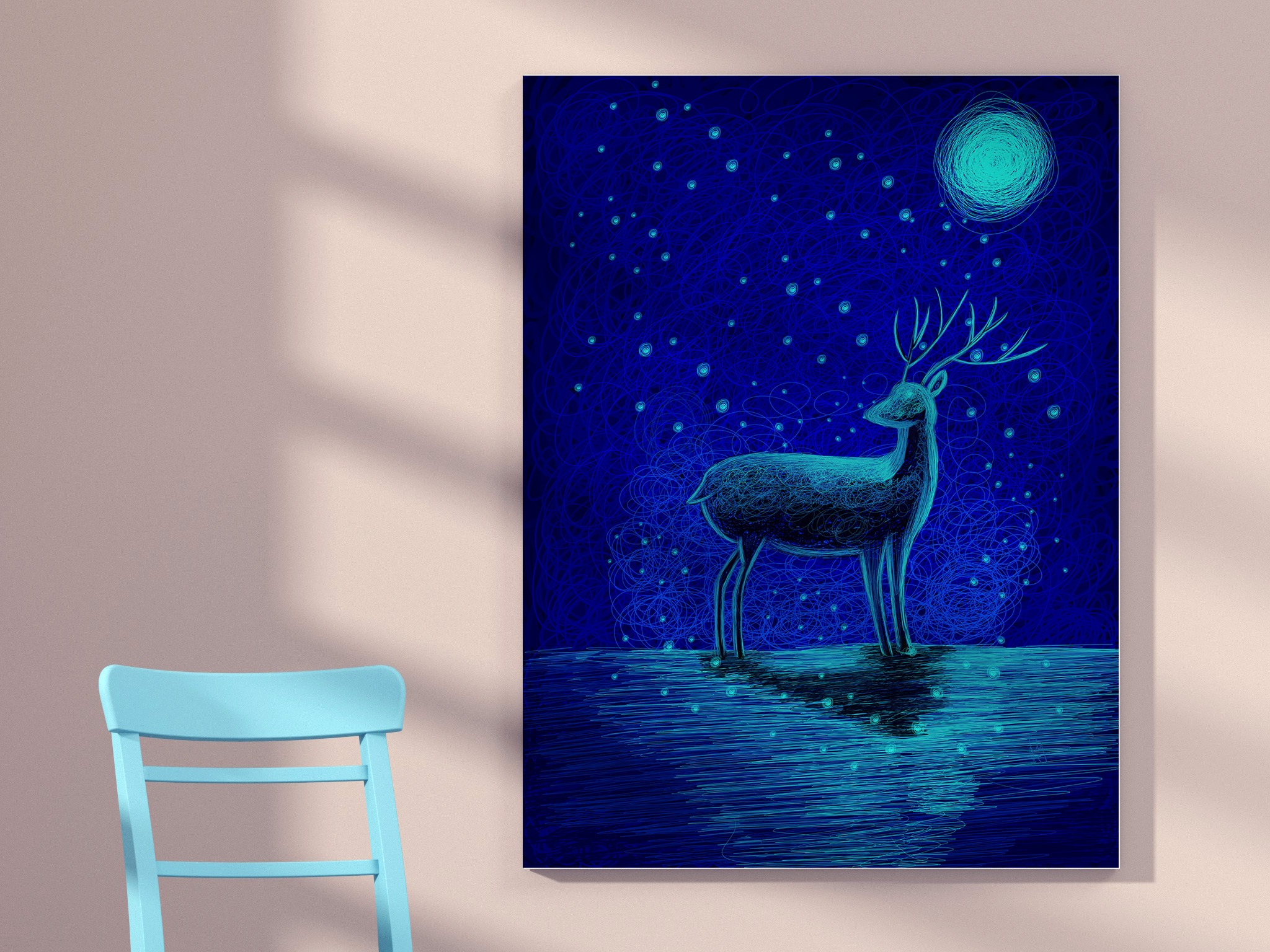 线圈插画-风景线圈插画_long_yu-站酷ZCOOL