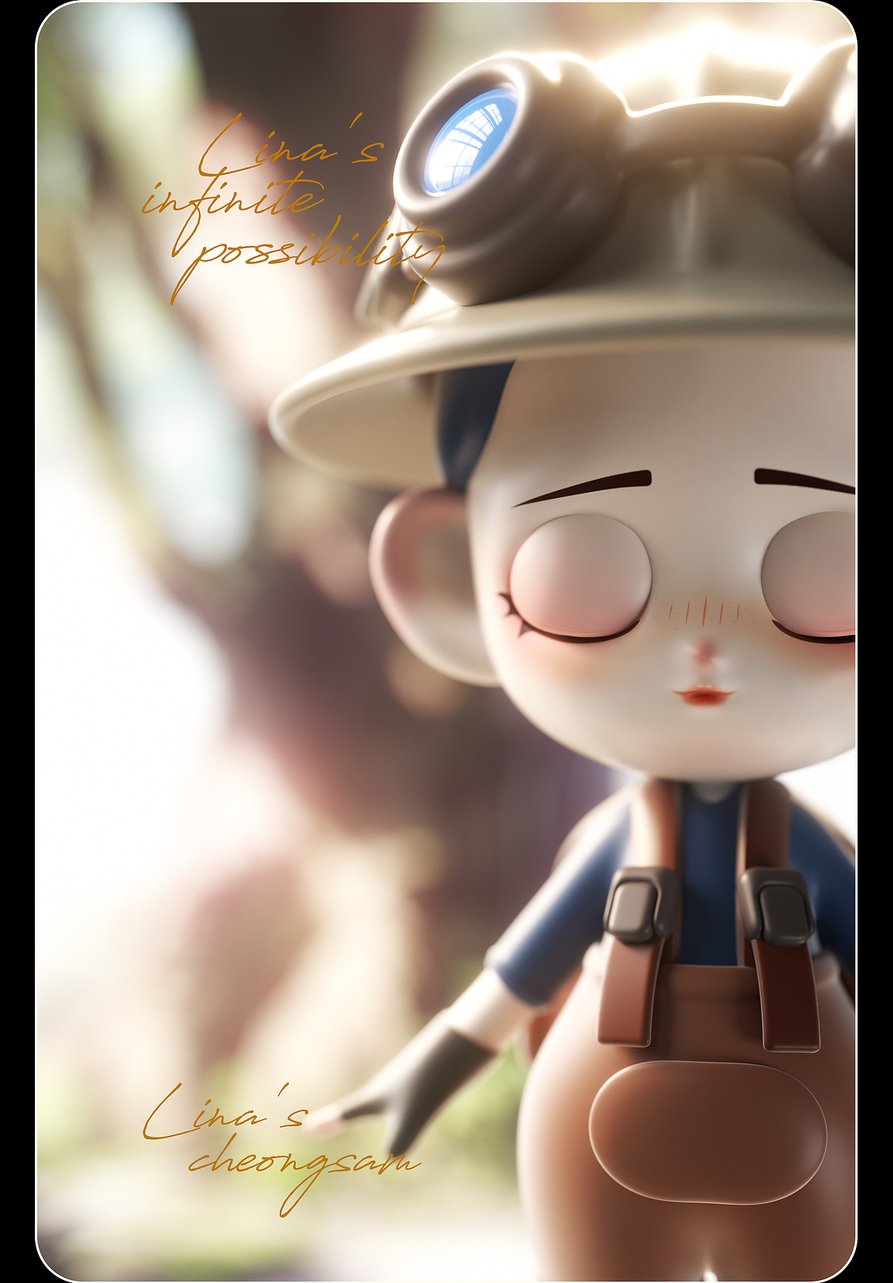 原创IP - LENA莉娜 - Infinite possibility_Veg青菜-站酷ZCOOL