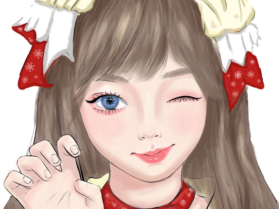 厚涂作品嘿嘿嘿_恩恩ing-站酷ZCOOL