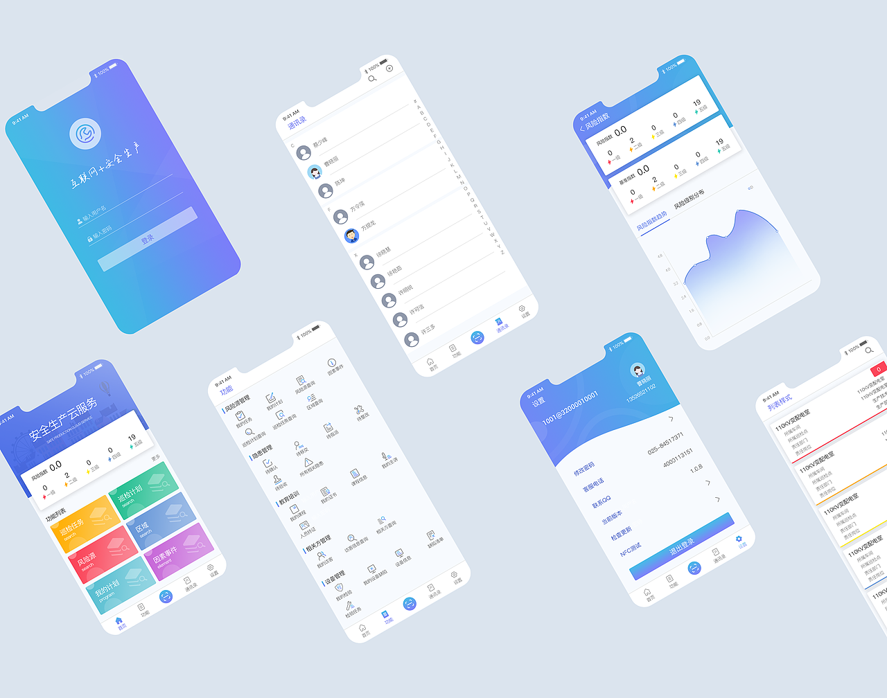 风险管控类APP UI界面_自我鞭策-站酷ZCOOL