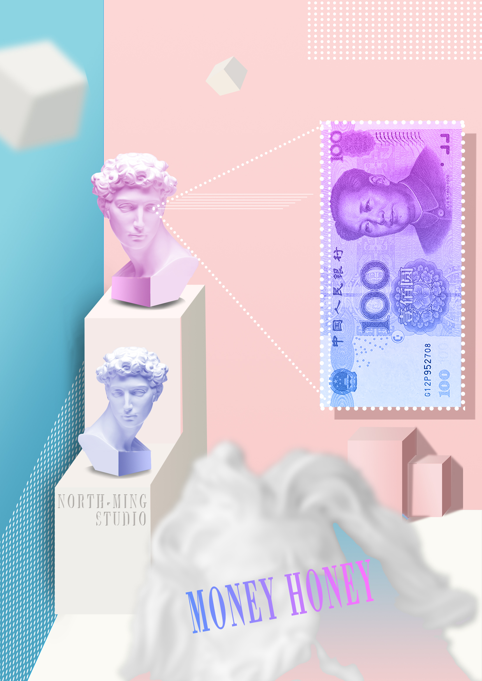 Money & Honey-蒸汽啵啵啵啵啵啵_DTAROT-站酷ZCOOL