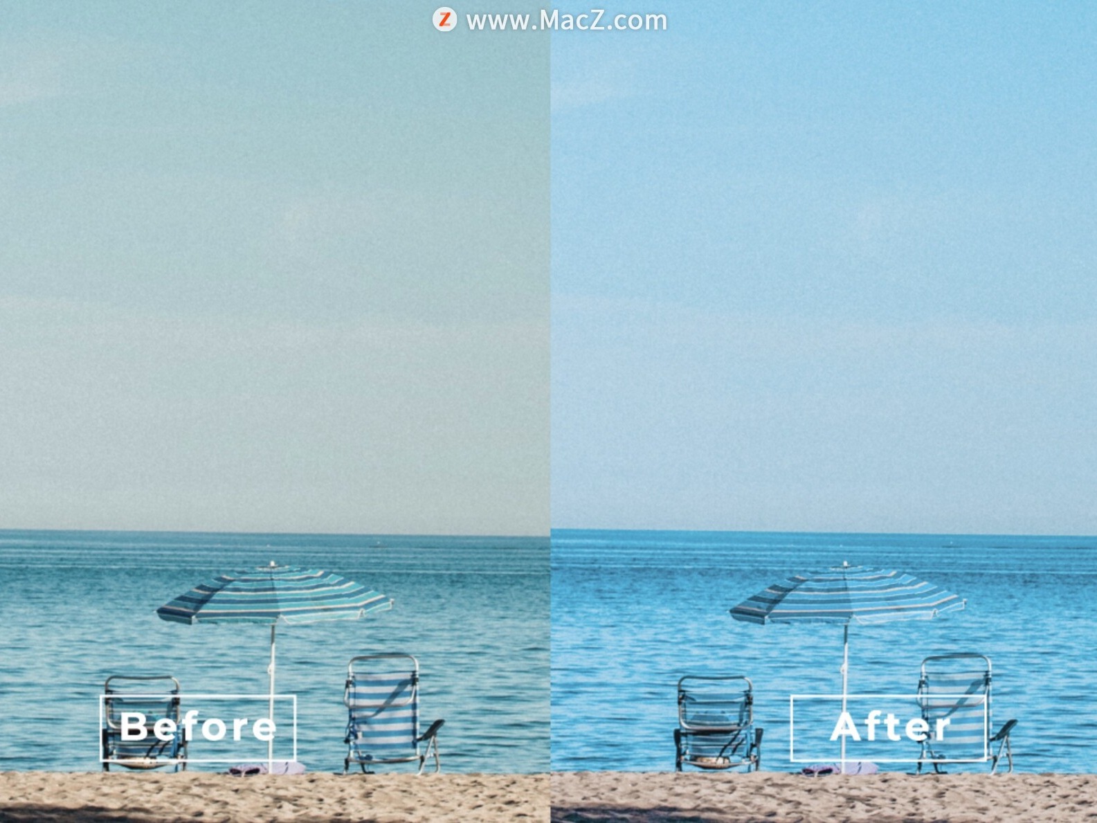 10个海滩度假蓝色lr预设_星星星辰大海-站酷ZCOOL