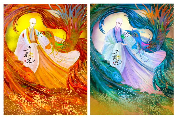 重明鸟_千里光Echo-站酷ZCOOL