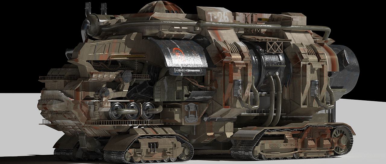 苏联基地车 Soviet MCV_青月晓-站酷ZCOOL