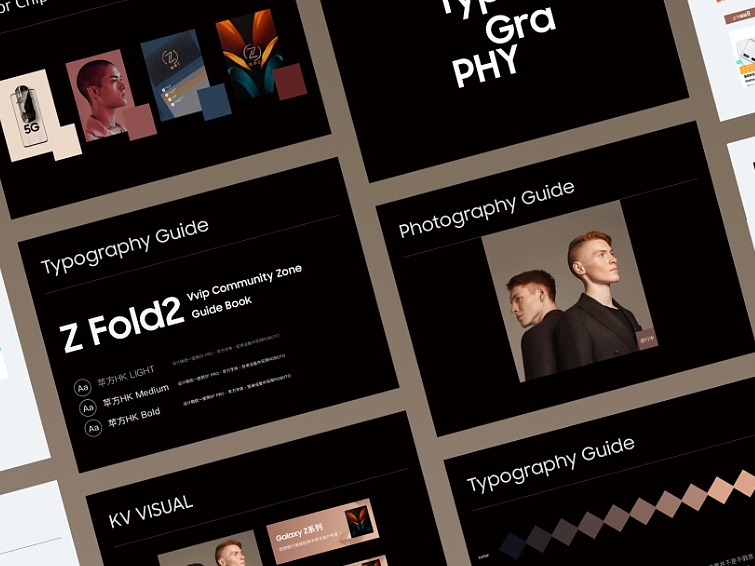三星 Z fold 社区 UIUX 作品集_DESIGN_IZZY-站酷ZCOOL