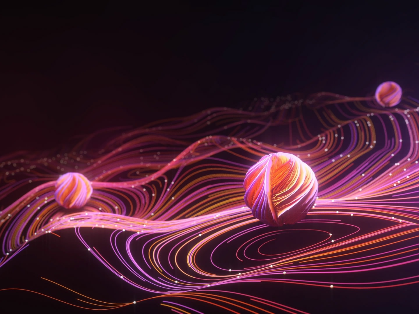 C4D X-Particles 4.0粒子三维空间抽象线条效果_梦熙86-站酷ZCOOL