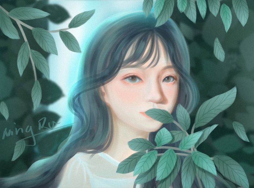 绿荫_如檸张NingRu-站酷ZCOOL