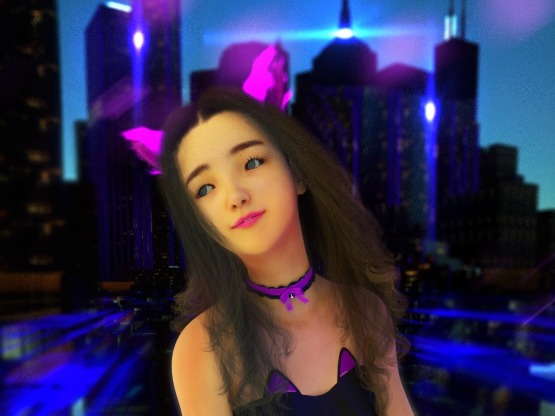 C4D人物渲染 DAZ studio少女渲染_冰美人设计工作室-站酷ZCOOL